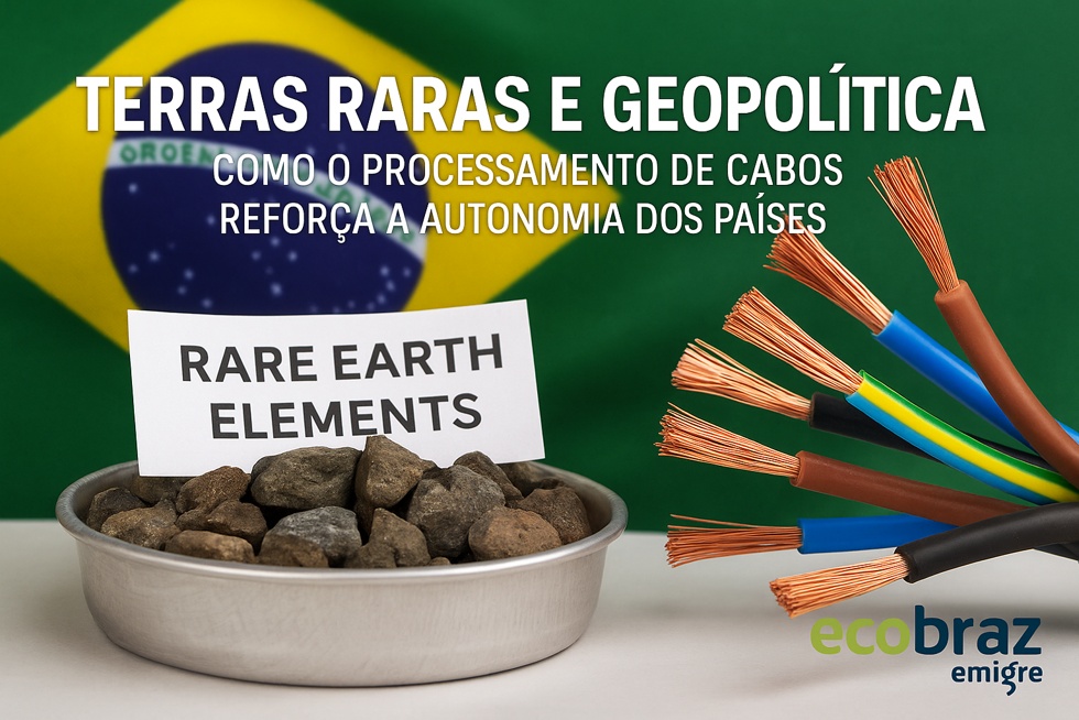 Terras Raras e Geopolítica: Processamento de Cabos como Estratégia